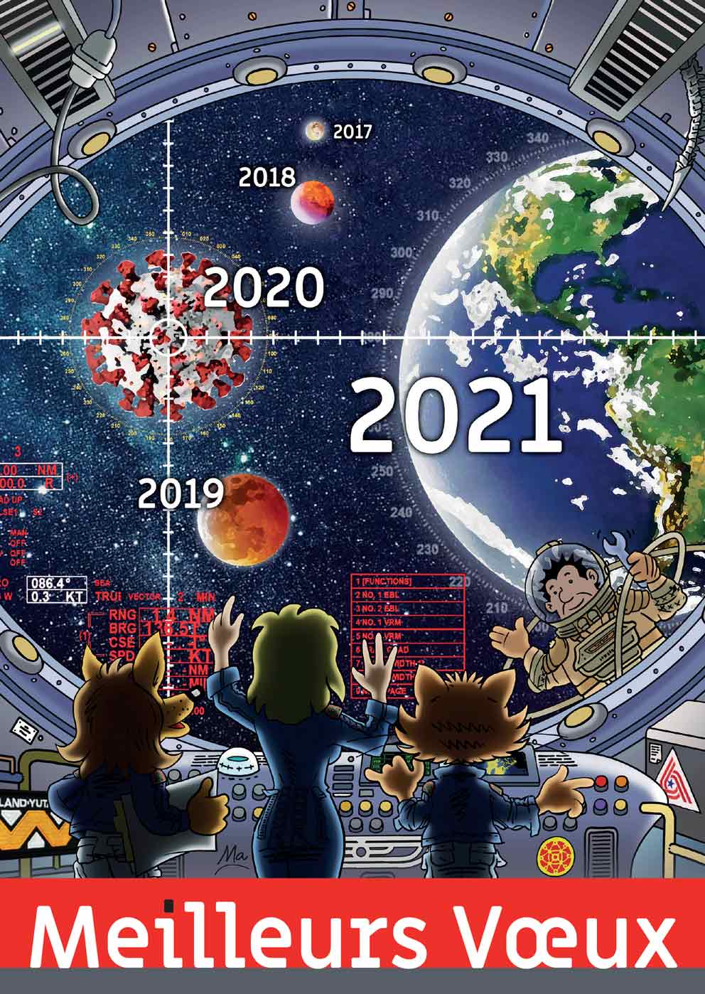 Je vous présente tous mes vœux 2021 : Bonne année ! - Marc-André